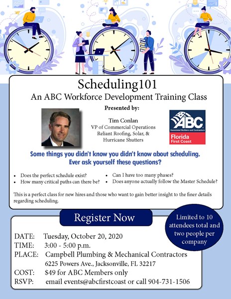 Scheduling 101 Class